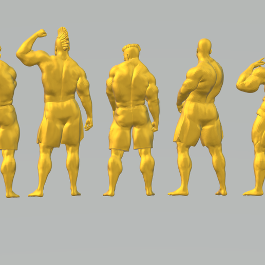 👨 Bodybuilder・ STL File for 3D printing・Cults
