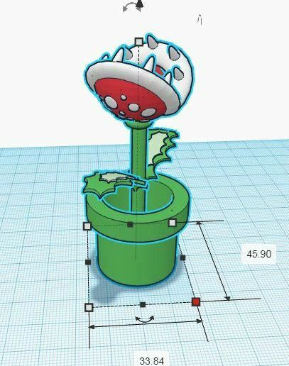 Free STL file Plant Mario 🌿 ・3D print object to download・Cults
