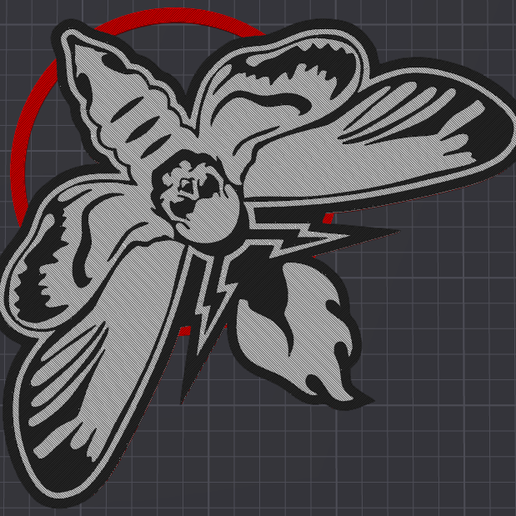 🤼 Bray Wyatt - FireFly/Moth・ 3MF File for 3D printing・Cults