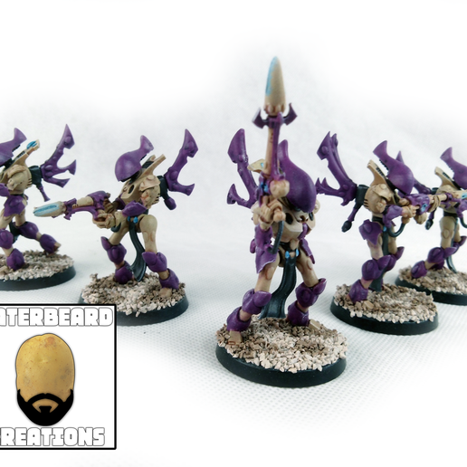 🔮 Future Elves Ghost Robot Squad-Pew pew・ STL File for 3D printing・Cults