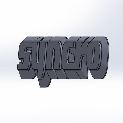 🚗 Volkswagen Syncro logo・ STL File for 3D printing・Cults