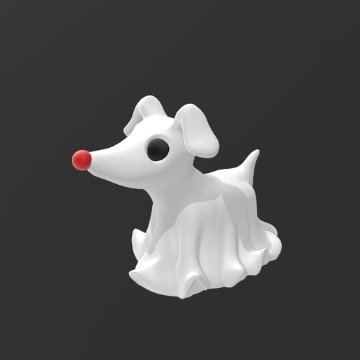 👻 Ghost dog・ STL File for 3D printing・Cults