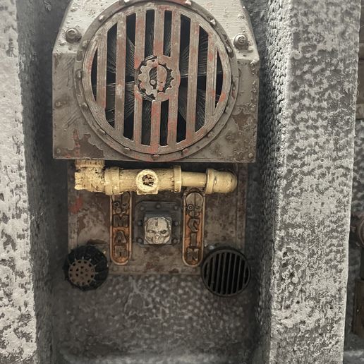 3D print Industrial Fans - Scatter Terrain - WH40k・Cults