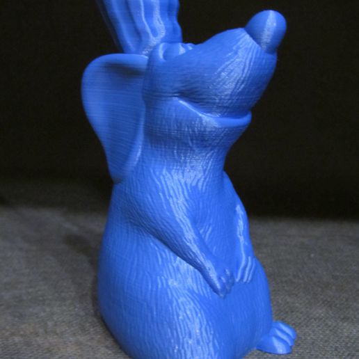 🐁 Remy Ratatouille (Easy print no support)・ STL File for 3D printing・Cults