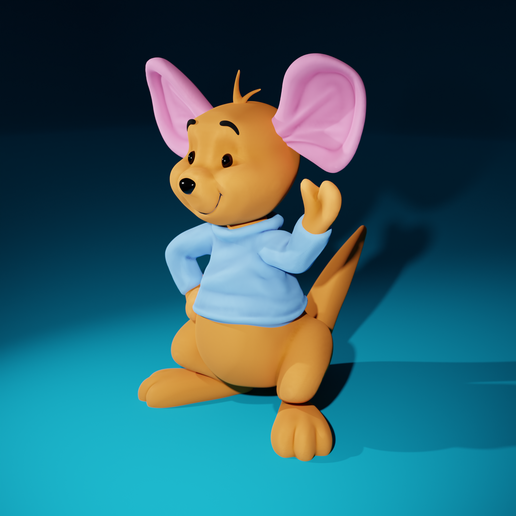 👾 Roo・Free STL File for ・Cults