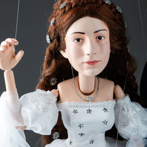 🕶️ Modelo 3D de la cabeza de Sissi・Archivo 3D para Impresión 3D・Cults