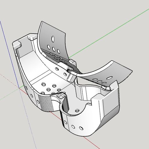 STL file swimming goggles case (for speedo aquapulse pro) 🏊 ・3D ...