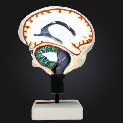 🧠 3D Model of Cerebrospinal Fluid Brain・ STL File for 3D printing・Cults