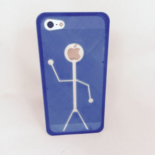 👨 Stick Man, iPhone 5/5S Case・Archivo STL Gratis para ・Cults