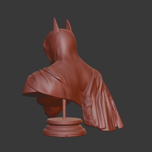 👤 Batman Head Bust 3D STL Printable - 3D Model STL 3D print model ...