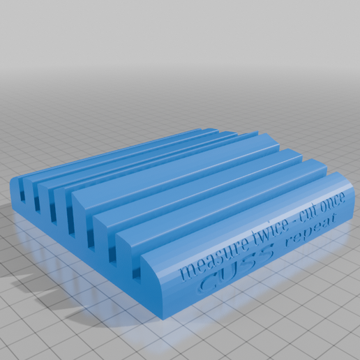 📏 Ruler Stand Remix・Free 3D File for ・Cults