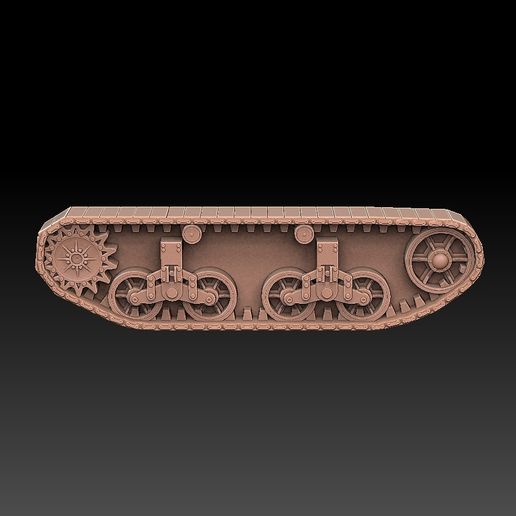 🪖 American WW2 Tank Tracks And Components・ STL File for ・Cults