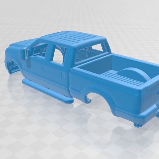 🚙 Ford Super Duty Crew Cab 2011 – STL Body Car/Truck Only・ 3D File for ...