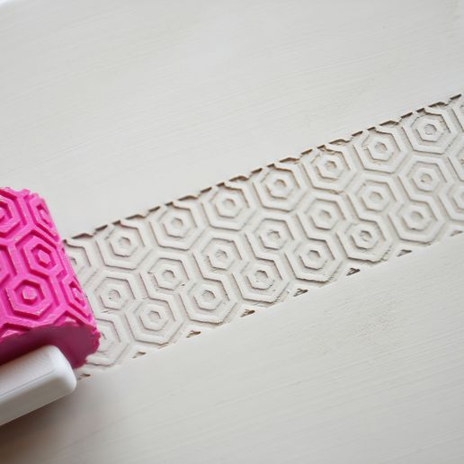 🛴 STAMP ROLLER FOR POTTERY - MOST POPULAR・ 3D File for ・Cults