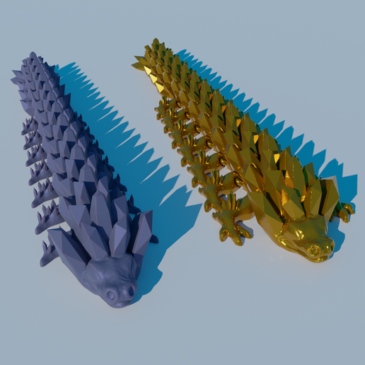 🐉 Dragon - Centipede (Dragonipede)・Free STL File for 3D printing・Cults