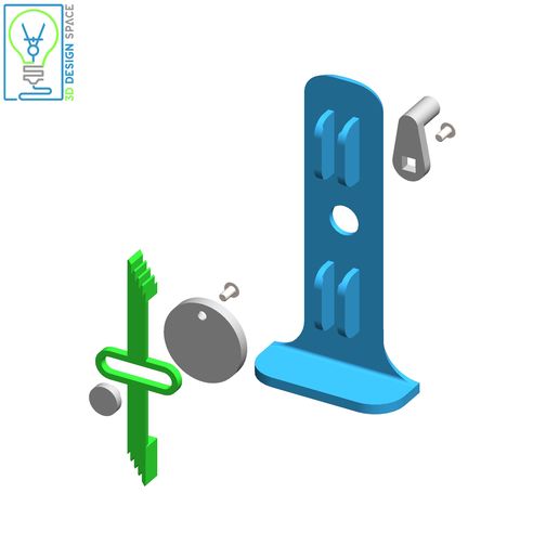 😤 Scotch-Yoke Mechanism・ 3D File for 3D printing・Cults