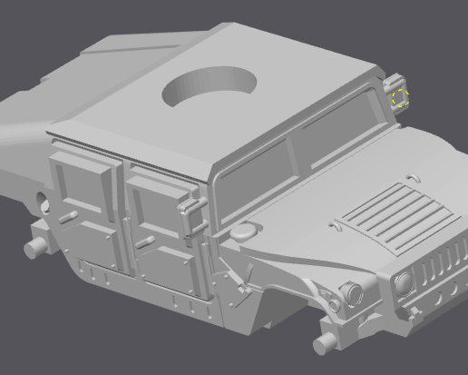 STL file humvee america army 🇺🇸 (3MF)・3D printer design to download・Cults