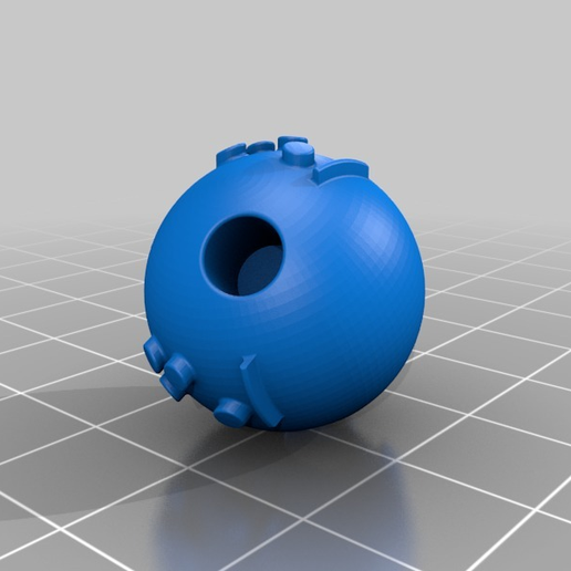 🚧 Braille molecule construction kit・Free 3D File for ・Cults