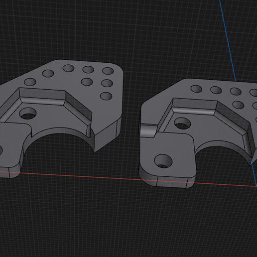 🚁 OFFROAD ADDICTION SCX24 STOCK AXLE SHOCK MOUNT RELOCATION・Free STL ...