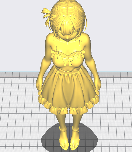 👧 Girl standing on tiptoes・Free STL File for 3D printing・Cults