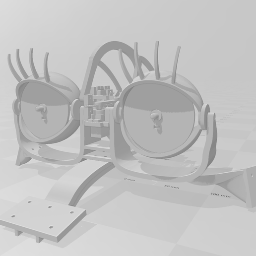 👀 Mangle mechanisms, animatronic eyes and ears・ STL File for 3D ...