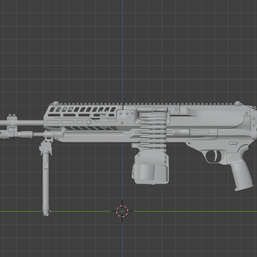🔫 Sig Sauer XM250 Machine gun Model・ OBJ File for 3D printing・Cults