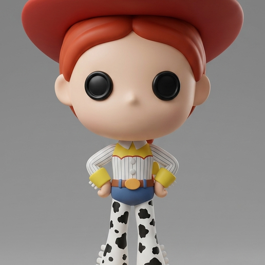 🎭 JESSIE・Archivo STL para Impresión 3D・Cults
