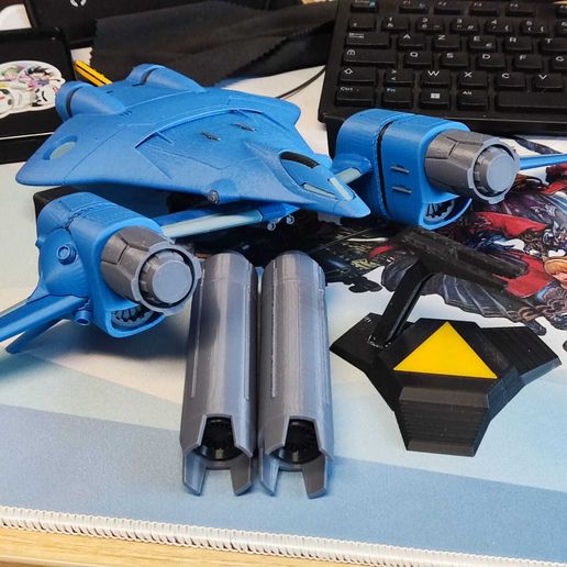 🦟 Mosquito - Gall Force Destruction ship・ STL File for 3D printing・Cults