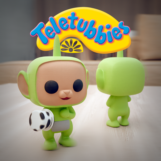 👾 TELETUBBIES DIPSY FUNKO POP・ STL File for 3D printing・Cults