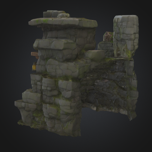 🏰 Stone Passage・ STL File for 3D printing・Cults