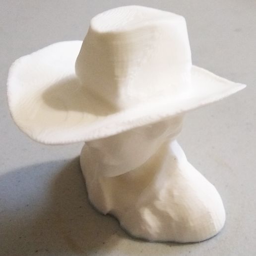 STL file Texas cowboy with a Stetson hat 🤠 ・Template to download and 3D ...