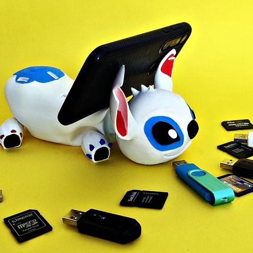 📱 Stitch Desk usefull. Stitch Smartphone holder. Stitch cute PenDrive ...
