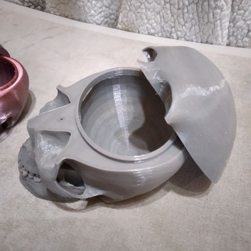 💀 Stash Skull・ STL File for ・Cults