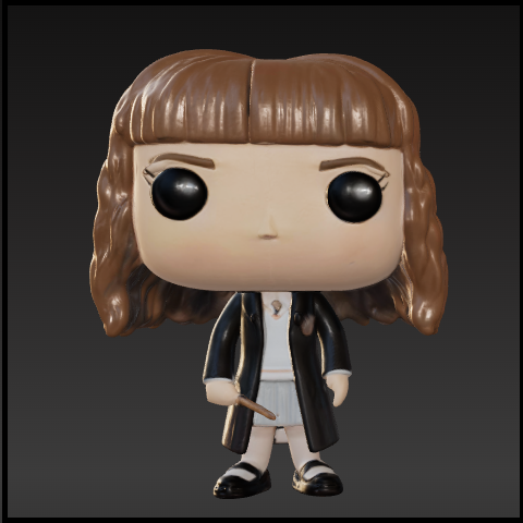 Free STL file Hermione Granger funko pop 👾 ・3D printer model to ...