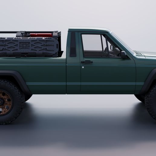 🚗 Jeep Comanche 1985 Custom・ 3D File for ・Cults