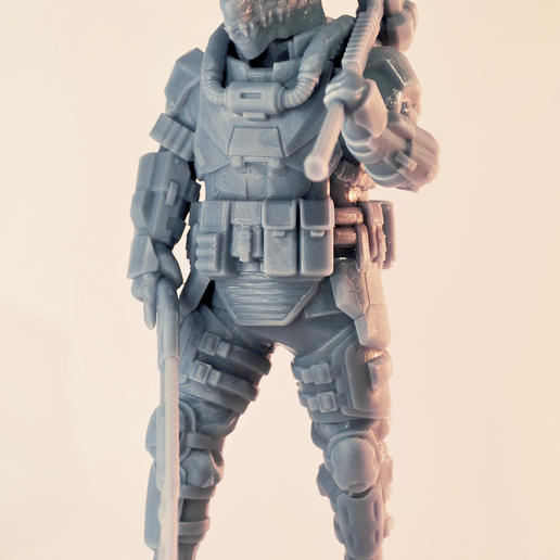 Archivo STL Cyberpunk/ Sci-fi Dragonborn 🎲 ・Modelo imprimible en 3D ...