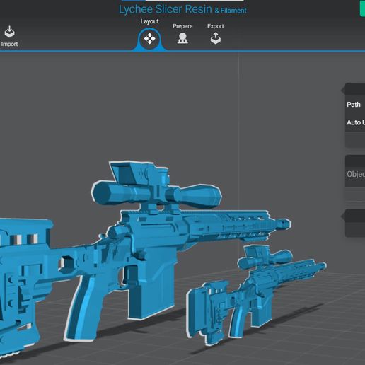 🇺🇦 3D MODEL Remington MSR・ 3D File for 3D printing・Cults