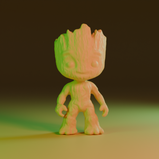 3D file Baby Groot 👶 ・3D printer design to download・Cults