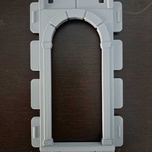 🪟 Custom Medieval Long Window Steck System・ STL File for 3D printing・Cults