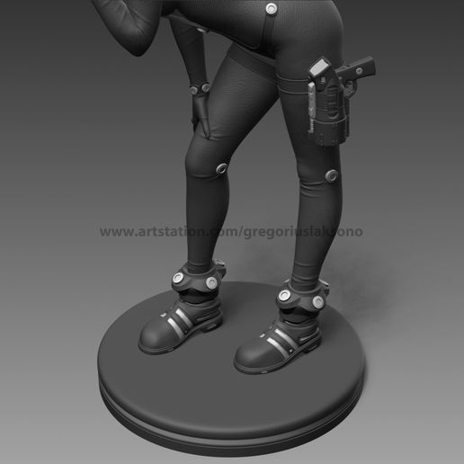 3D file Anzu Yamasaki Gantz Fan Art statue 3d Printable 🎨 ・3D printing ...