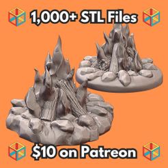 Campfire best 3D printer files・111 free models to download・Cults