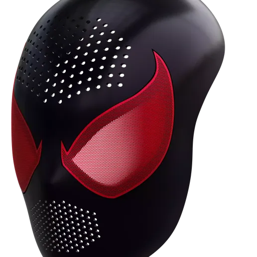 🕷️ Tasm 2 video game Scarlet Spider Face Shell・Archivo STL para ・Cults