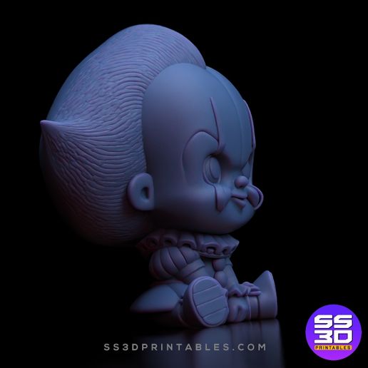 Pennywise stl - Cults3D 3D Model | 3Drop