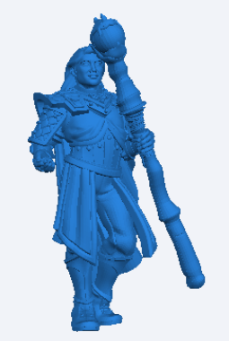 STL file Human Male Warlock Full Pack ♂️ ・3D printable model to ...