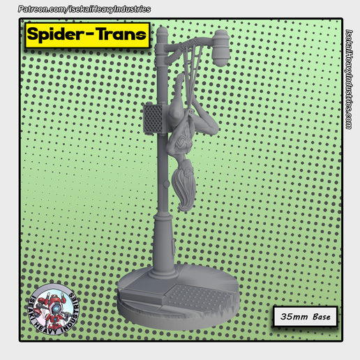 🦸 Spider-Trans・Free 3D File for ・Cults