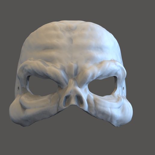 💀 Skull mask・ STL File for 3D printing・Cults