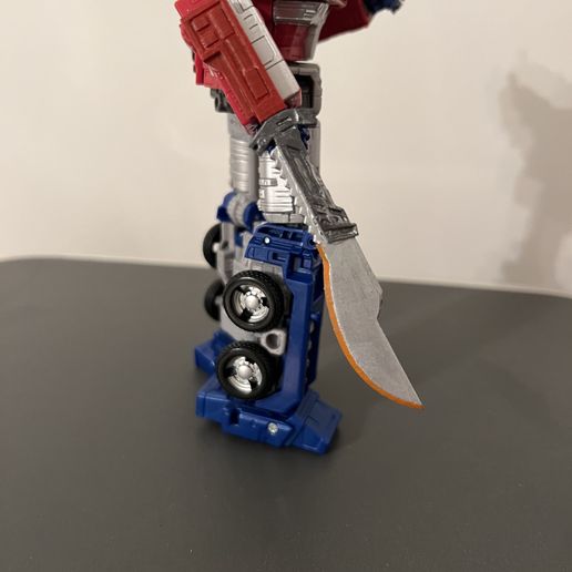 🤖 Earthrise Optimus Prime Energon Blade・Free STL File for ・Cults