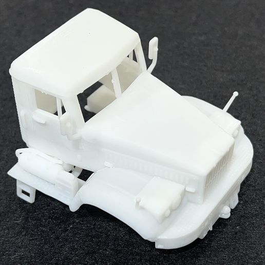 3D printed KRAZ 255 1981 Printable Cabin Truck • made with Anycubic Photon Mono X・Cults