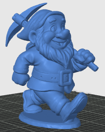👫 Marching Gnome・ STL File for 3D printing・Cults