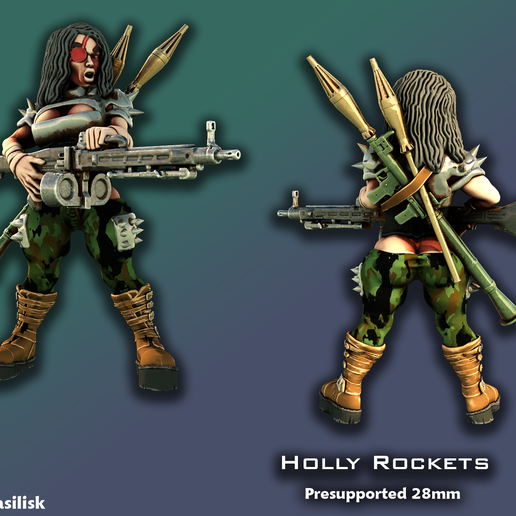 🔫 Apocalyptic Gangfare - Wasteland Rangers (5+3 Monopose Heroic Scale ...
